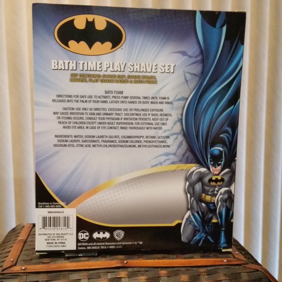 DC Comics | Bath, Skin & Hair | Batman Bath Time Play Shave Set | Poshmark
